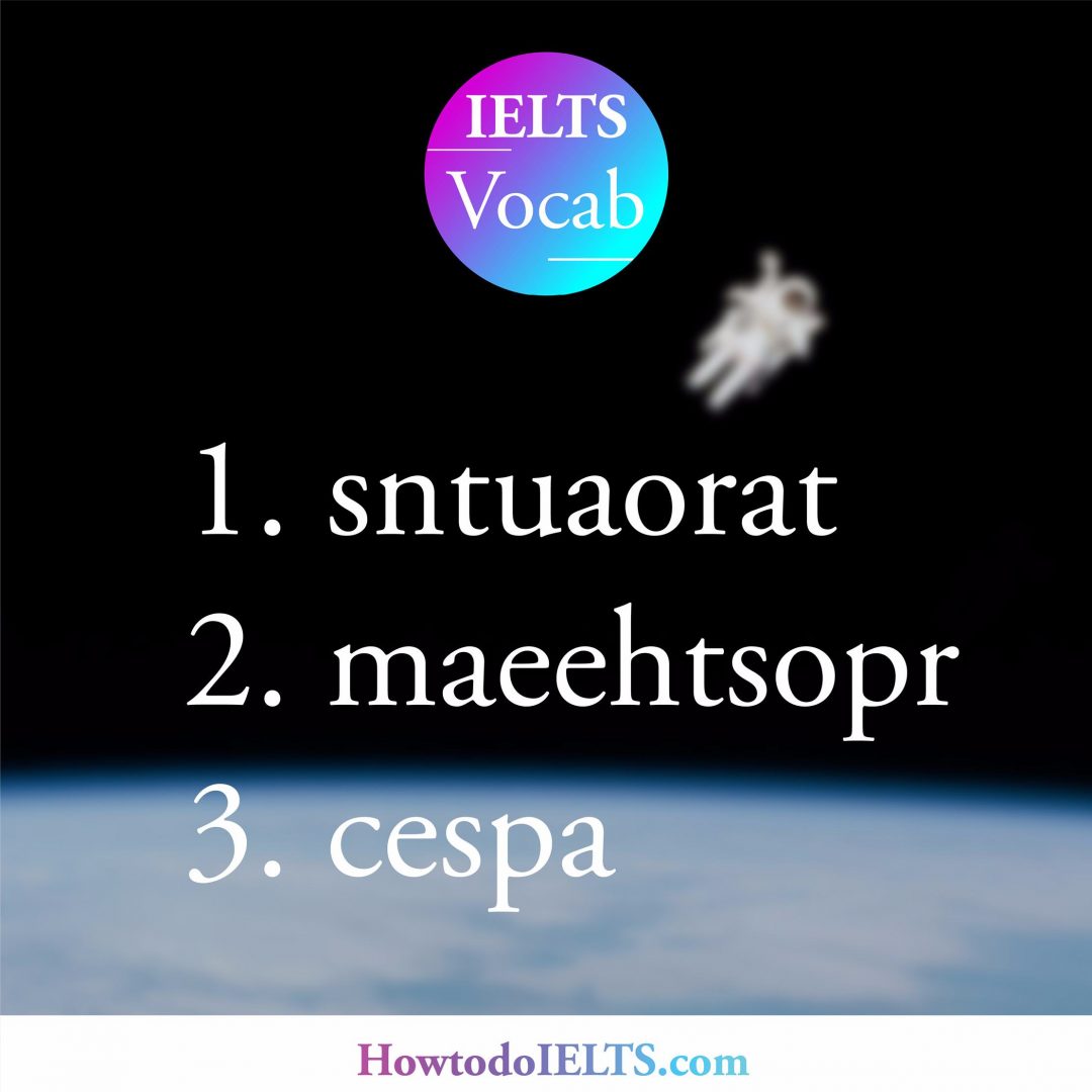 IELTS Ideas & Topics: Space (Part 1) | How to do IELTS
