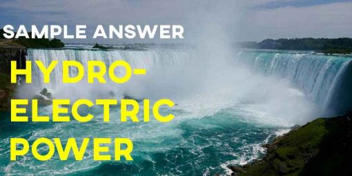 IELTS Writing Task 1 Sample Answer: Hydroelectric Power Station Process ...