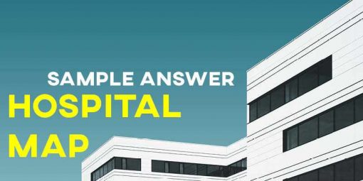 IELTS Writing Task 1: Map of a City Hospital (IELTS Cambridge 13) | How ...