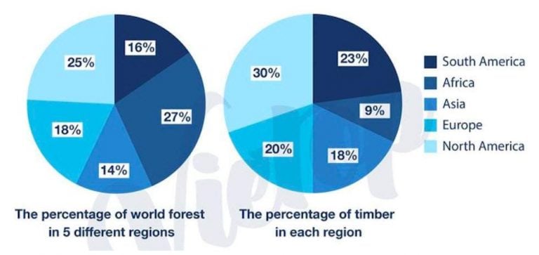 IELTS Task 1 Essay: The World’s Forests | How to do IELTS